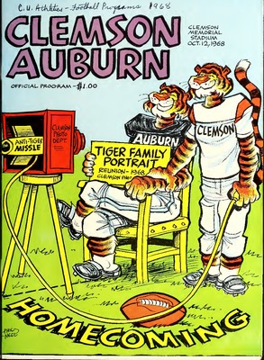 "Auburn vs Clemson (10/12/1968)" by Clemson University