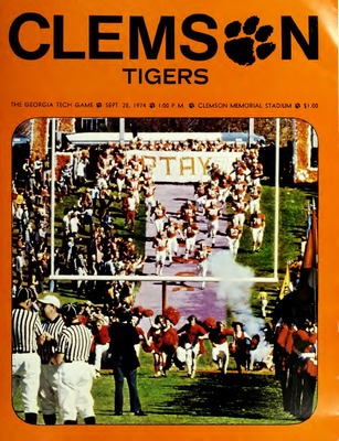 "Georgia Tech vs Clemson (9/28/1974)" by Clemson University