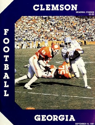 "Georgia vs Clemson (9/19/1981)" by Clemson University