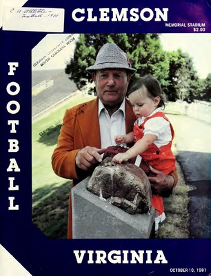 "Virginia vs Clemson (10/10/1981)" by Clemson University