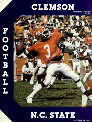 "NC State vs Clemson (10/24/1981)" by Clemson University