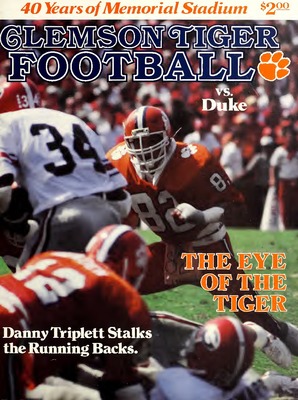 "Duke vs Clemson (10/16/1982)" by Clemson University
