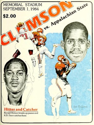 "Appalachian State vs Clemson (9/1/1984)" by Clemson University
