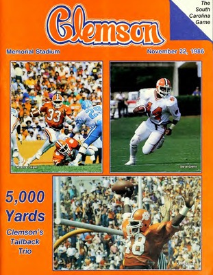 "South Carolina vs Clemson (11/22/1986)" by Clemson University