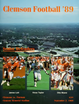 "Furman vs Clemson (9/2/1989)" by Clemson University
