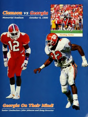 "Georgia vs Clemson (10/6/1990)" by Clemson University